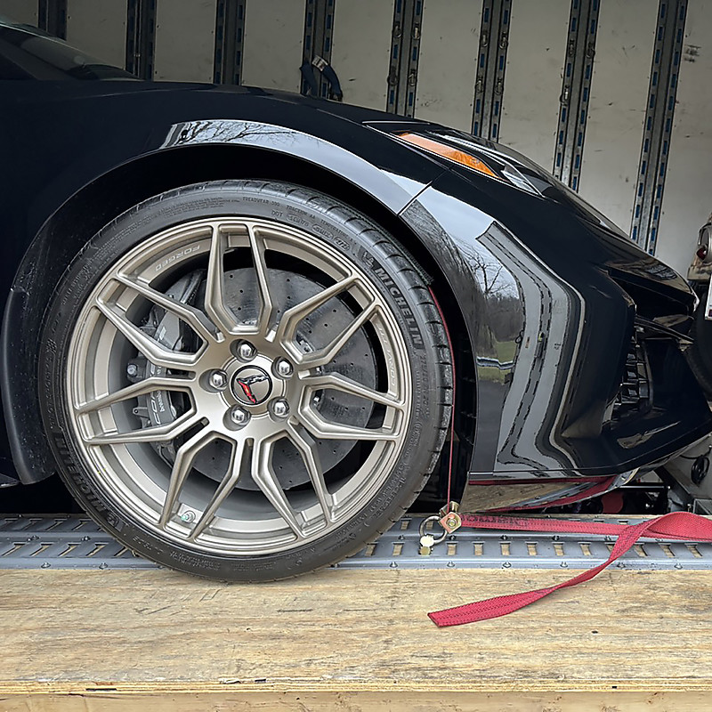 ShurPro Rubber Tread Sleeve | Car Tie Down Straps | Trucking Depot