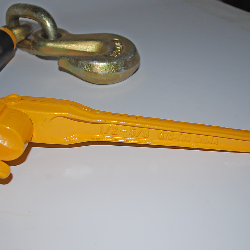 1/2" x 5/8" Folding Handle Ratchet Binder - 18,100 lbs | Trucking Depot