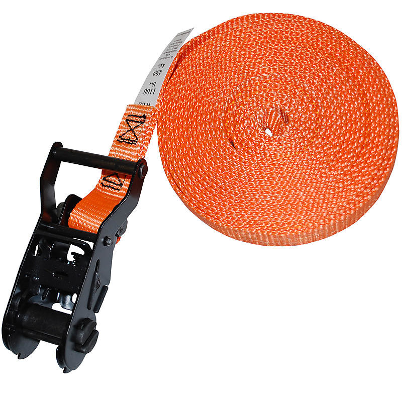 1 inch Custom Heavy Duty Endless Loop Ratchet Strap | Trucking Depot