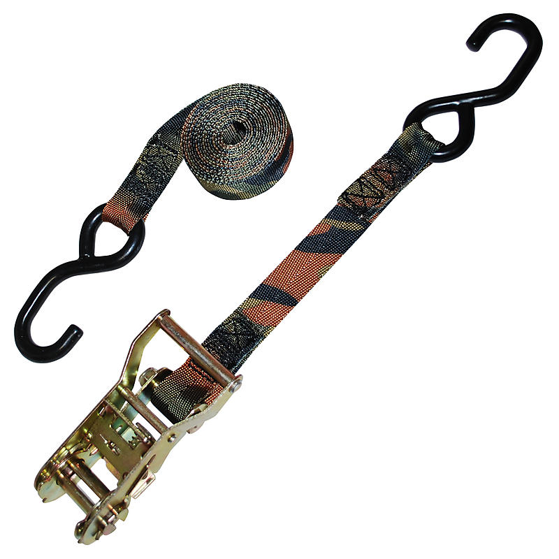 1 inch Ratchet Strap with S Hooks | RatchetStrapsUSA