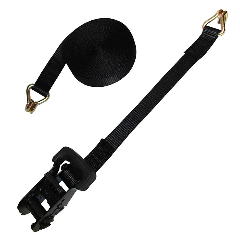 1 inch Heavy Duty Ratchet Strap with Wire Hooks | RatchetStrapsUSA