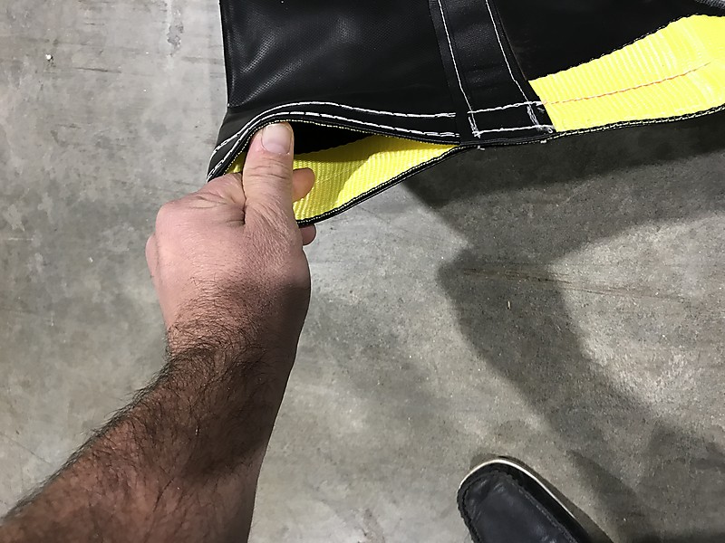 7.5' x 22' High Heat Asphalt Dump Tarp | AAA Tarps