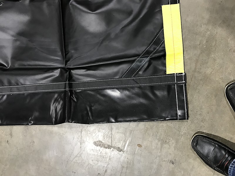 7.5' x 24' High Heat Asphalt Dump Tarp | AAA Tarps