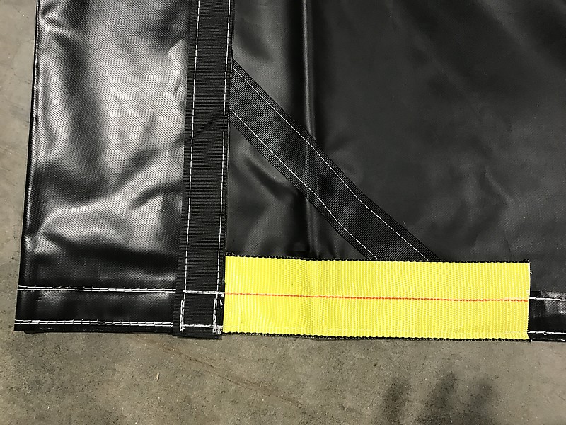 7.5' x 24' High Heat Asphalt Dump Tarp | AAA Tarps